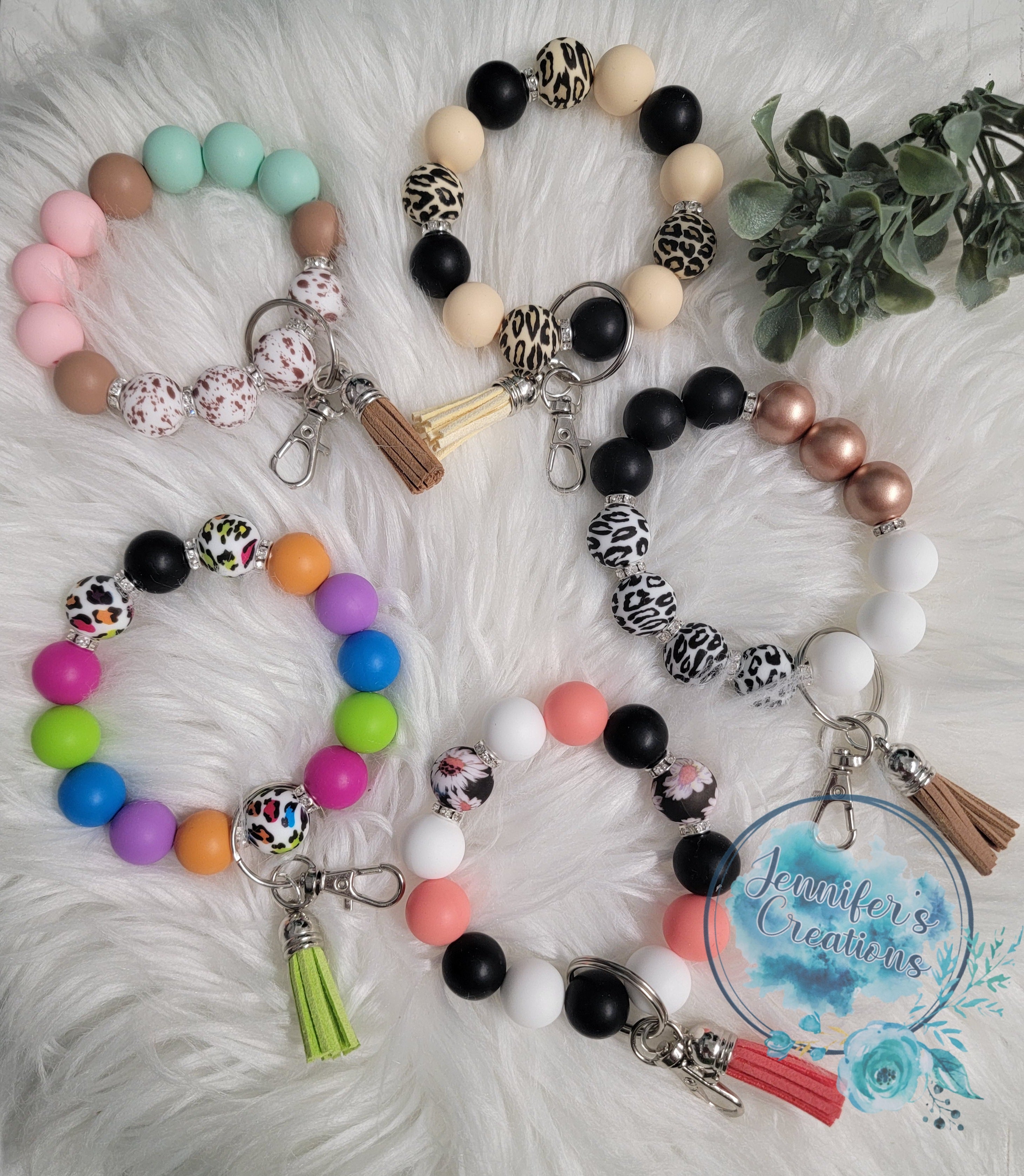 wristlet keychains – Jennifer's Creations